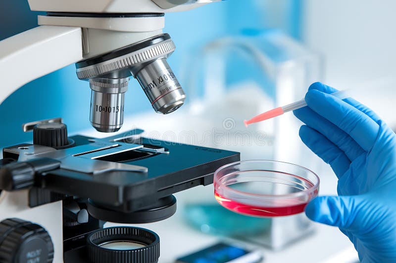 Advanced Biological Experimental Lab for Cutting-Edge Research Stock ...