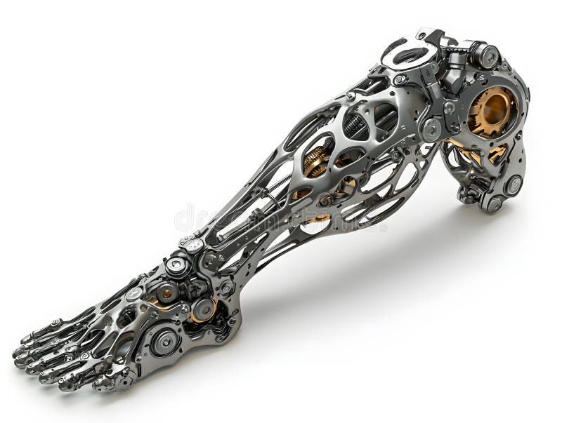 A State-of-the-art Bionic Prosthetic Leg Showcases Advanced Orthopedic ...