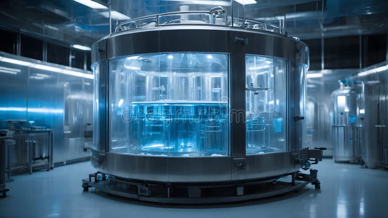 Modern Bioreactor in a High-Tech Laboratory for Pharmaceutical Research ...