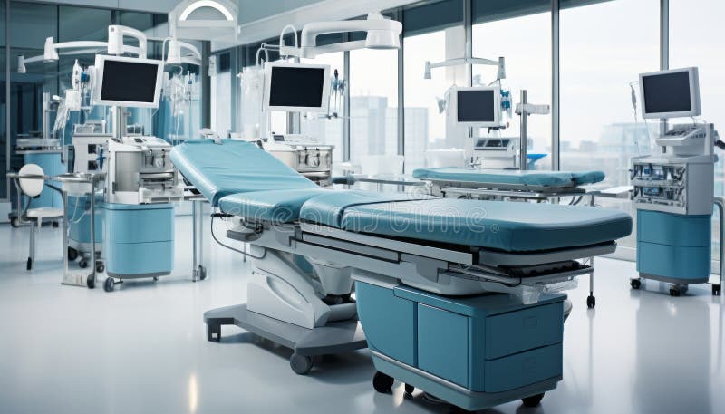 State Of The Art Equipment And Cutting Edge Medical Devices In A Modern