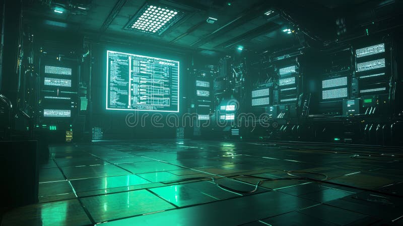 State-of-the-Art Health Data Monitoring Hub with Dynamic Lighting Stock ...