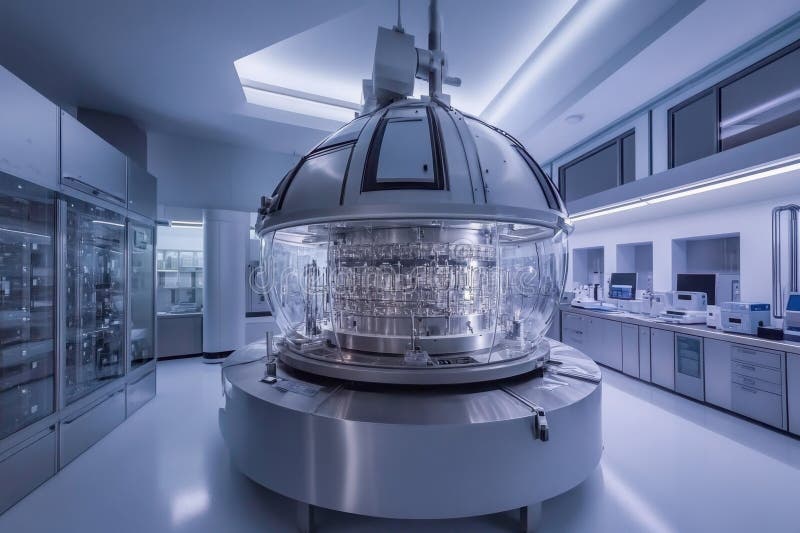 Advanced Research Facility Featuring High-tech Scientific Equipment in ...