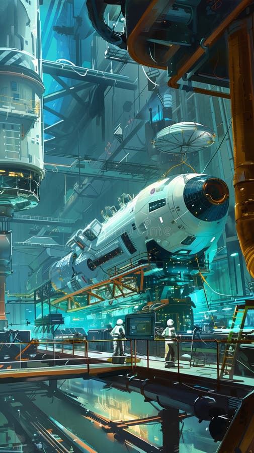 In a State-of-the-art Laboratory, Engineers and Scientists Collaborate ...