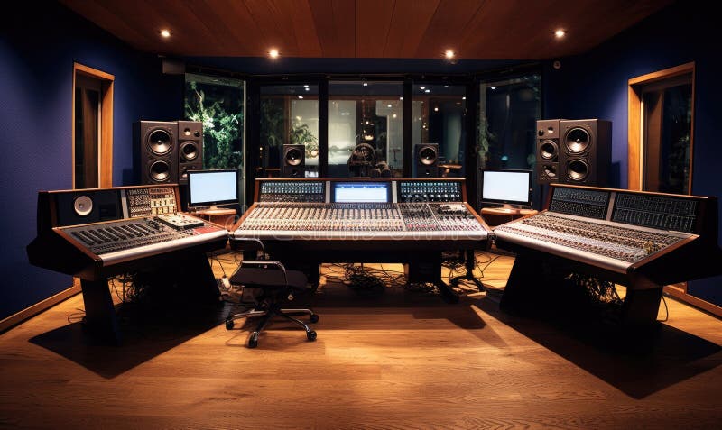 A State-of-the-Art Recording Studio with High-Tech Equipment and ...