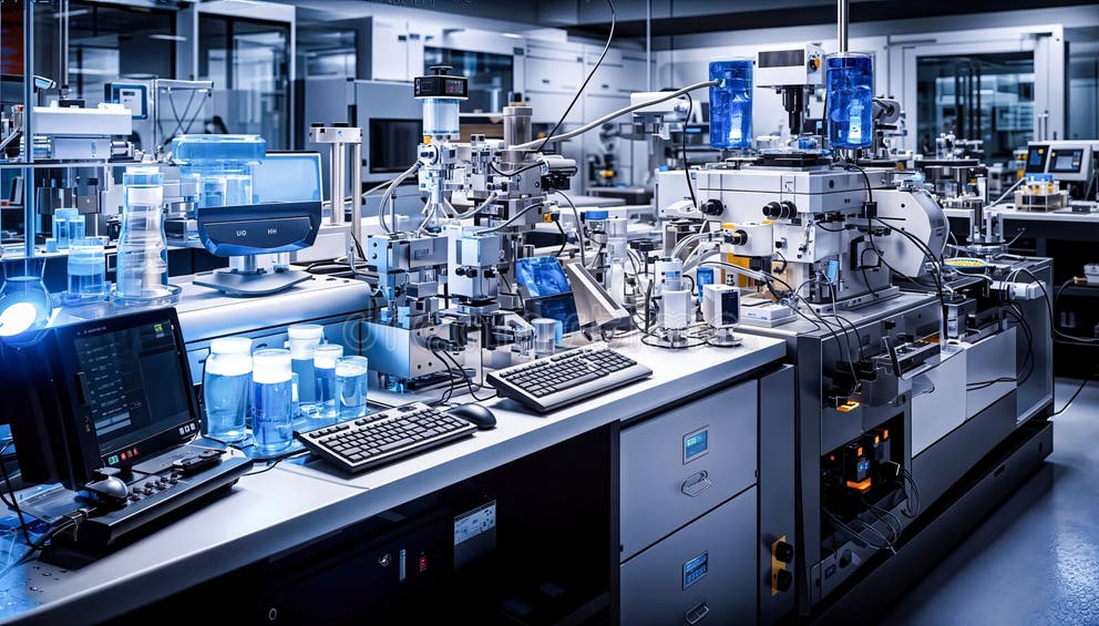 A State-of-the-art Scientific Research Laboratory with Modern Equipment ...