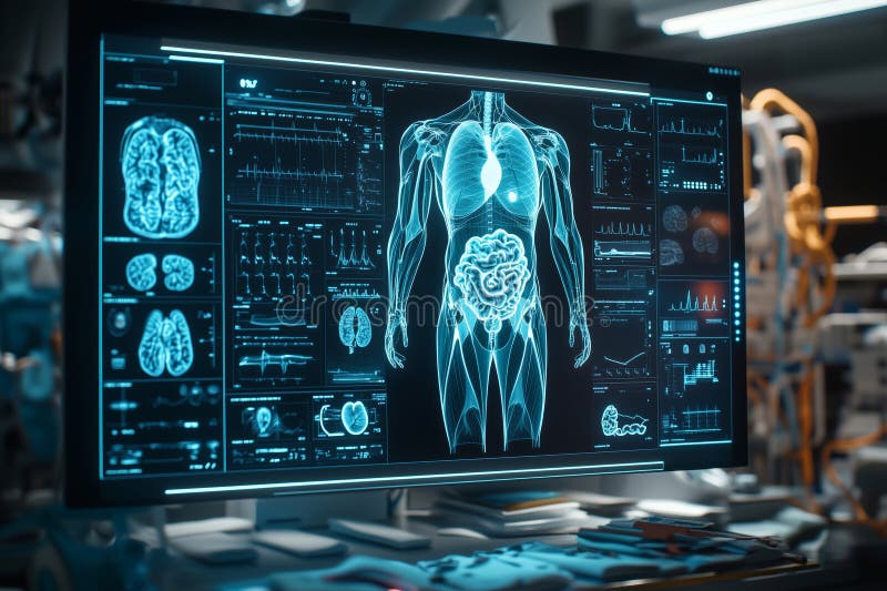 Futuristic Surgical Planning Interface Showcases Detailed Organ ...