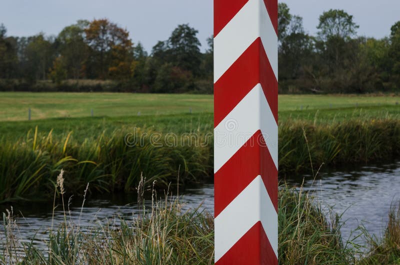 STATE BORDER POSTS stock photo. Image of gate, emblem - 234802414