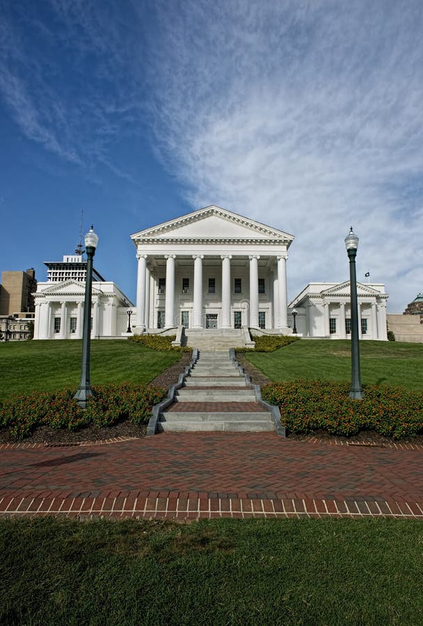 State Capital of Virginia. stock photo. Image of landmark - 45027724