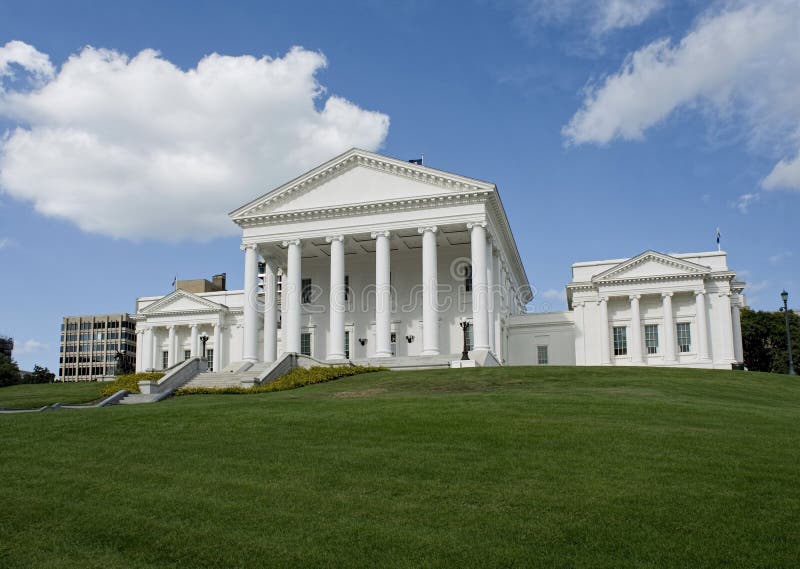 State Capital of Virginia. stock photo. Image of government - 44945802
