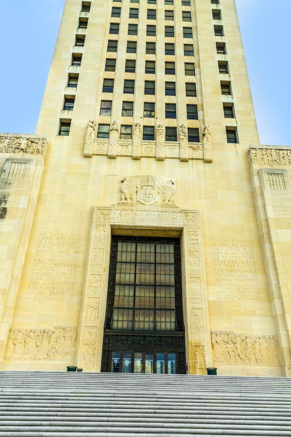 Capitol Building In Baton Rouge Louisiana Stock Photo - Image of ...