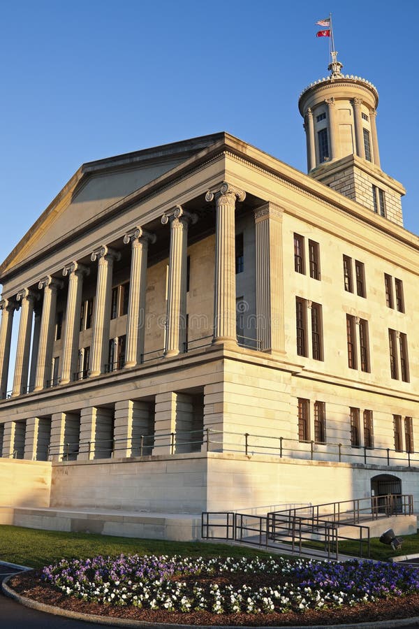 Tennessee State Capitol Building Stock Photo - Image of nashville ...