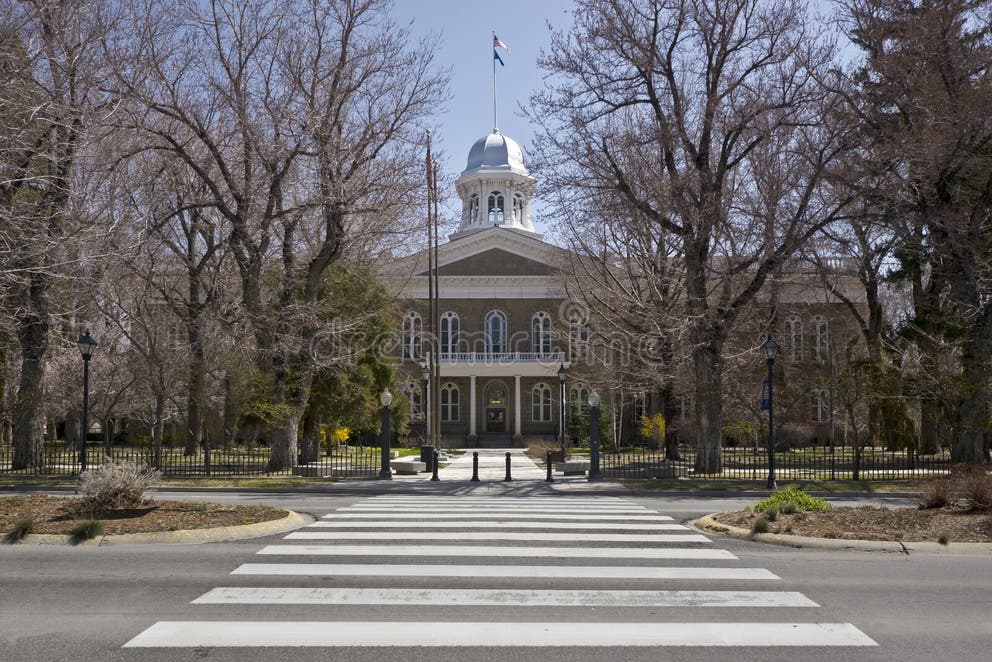 State Capitol Building, Carson City, Nevada Stock Image - Image of ...
