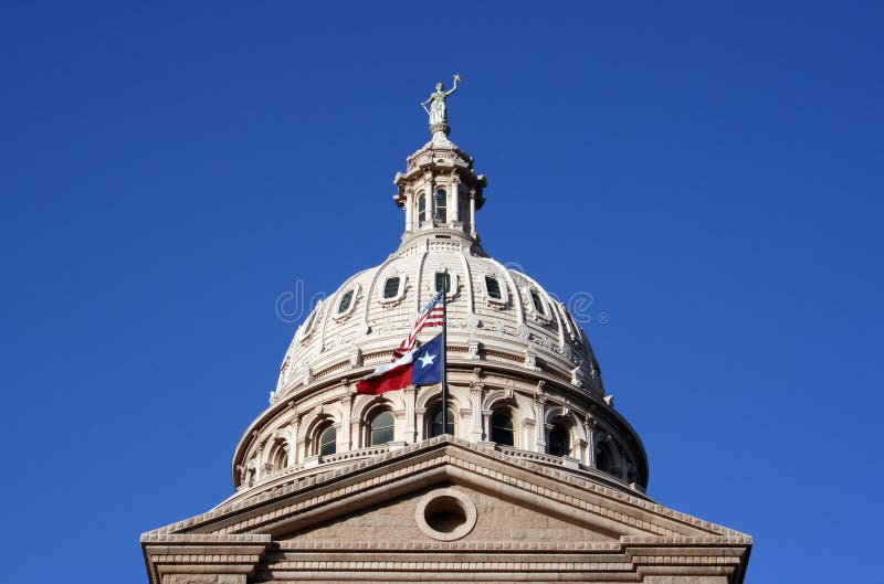 Texas Capitol Dome Exterior Stock Photo - Image of capitol, state: 1147936