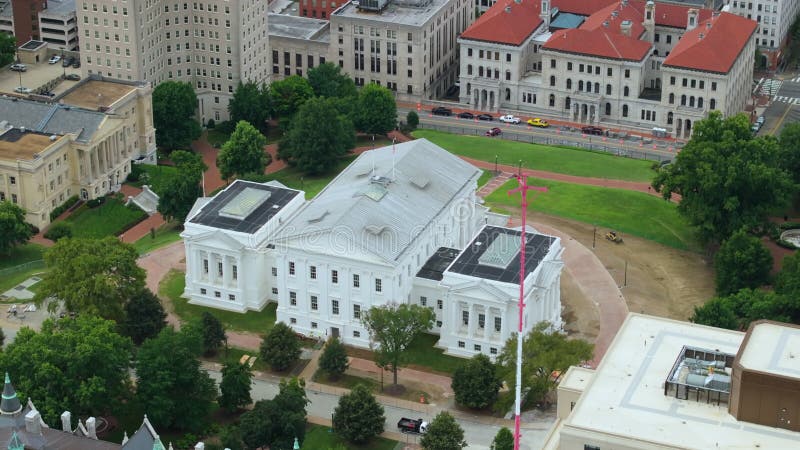 State Capitol Building in Richmond, Virginia. Architecture in Central ...
