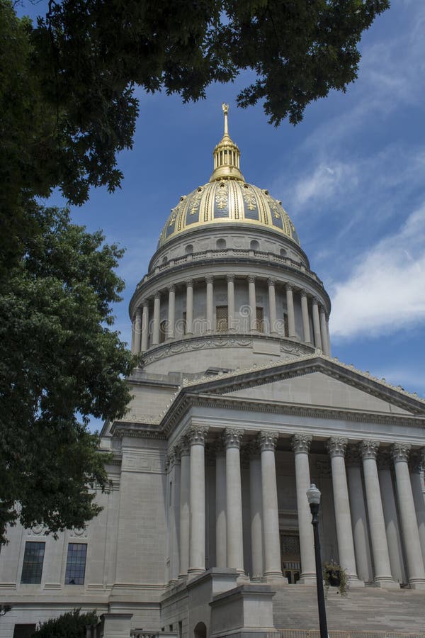 State Capitol Building, West Virginia Stock Image - Image of historical ...