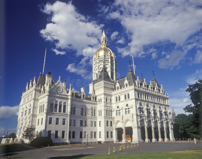 State Capitol in Hartford, CT Stock Photo - Image of attraction ...