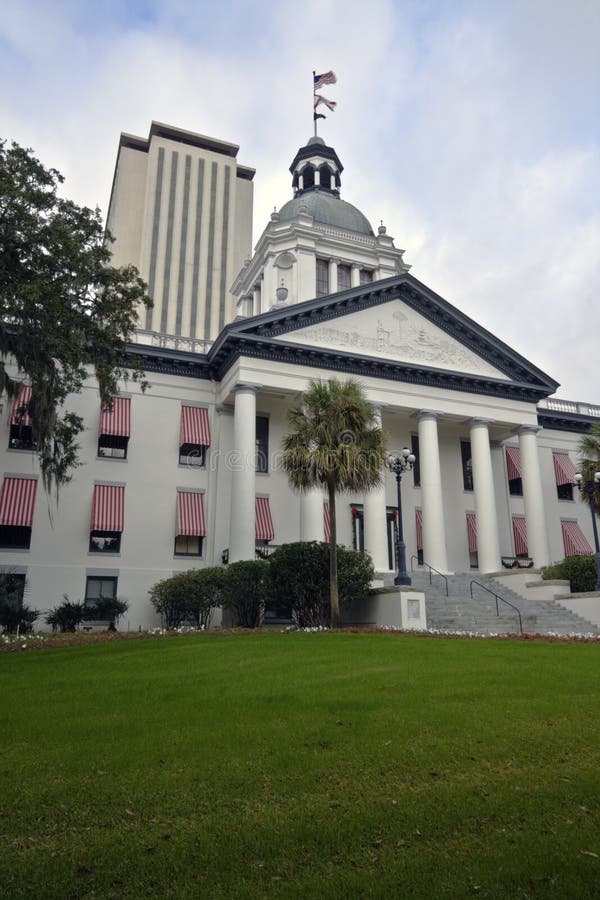 Historic Florida Capital in Tallahassee Stock Photo - Image of history ...