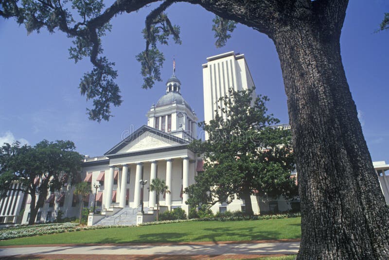 Historic Tallahassee Florida Capital Building Stock Photo - Image of ...