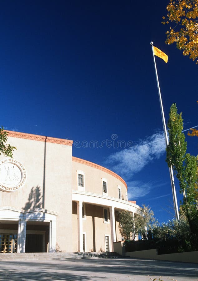 New Mexico State Capitol Building Stock Image - Image of government ...