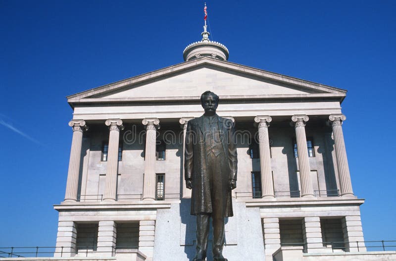 Tennessee State Capitol Building Stock Image - Image of patriotism ...