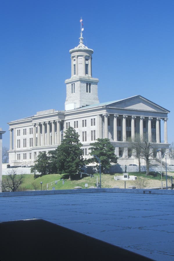 Tennessee State Capitol Building Stock Photo - Image of nashville ...
