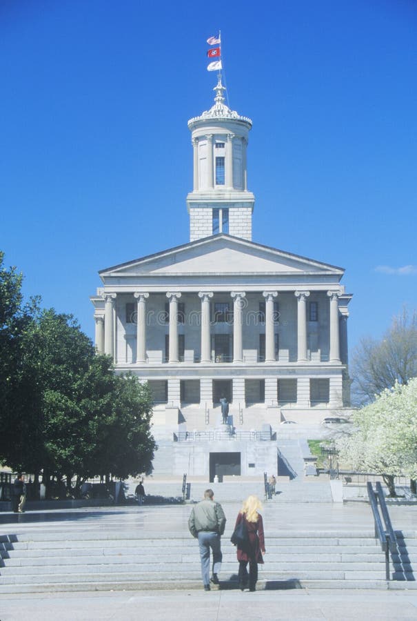 Tennessee State Capitol Building Stock Image - Image of patriotism ...