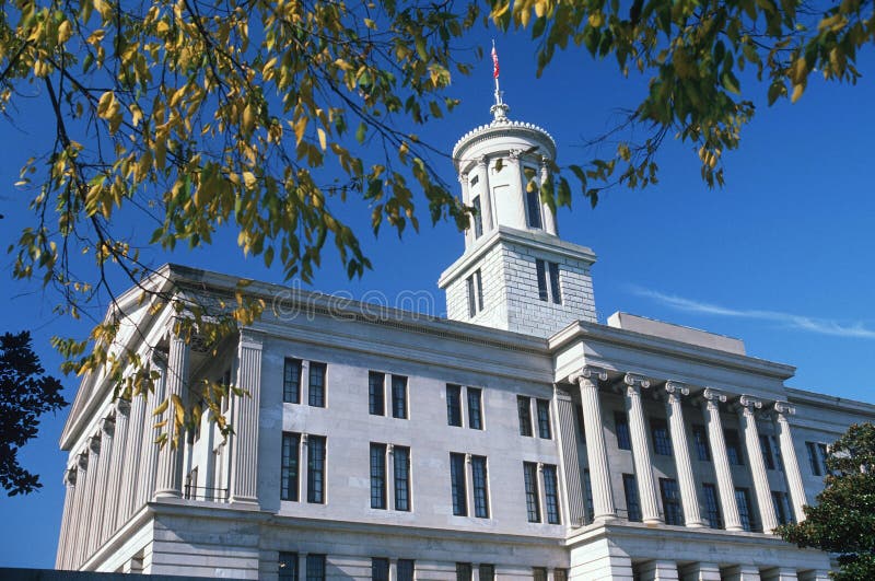Tennessee State Capitol Building Stock Photo - Image of nashville ...