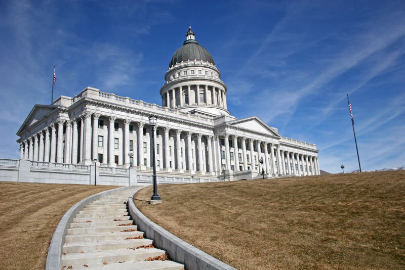 State Capitol, Utah stock image. Image of architecture - 20811605
