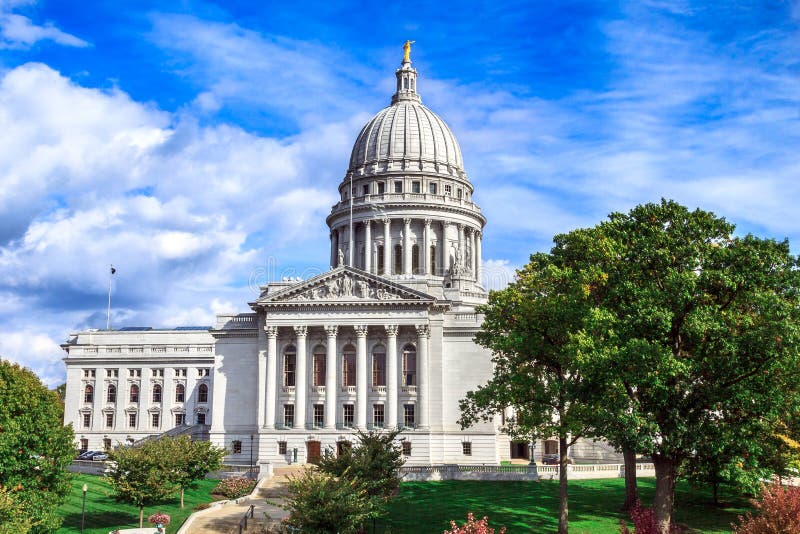 Madison WI Capitol Building Stock Photo - Image of capital, wide: 9267960