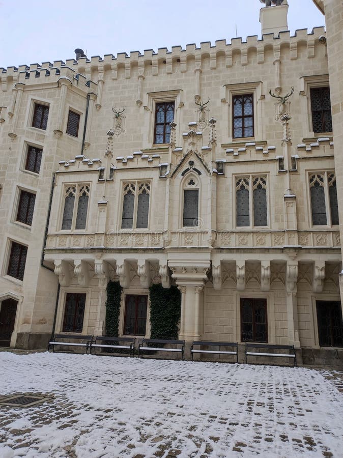 State Castle Hluboka Nad Vltavou Stock Photo - Image of eurpe, monument ...