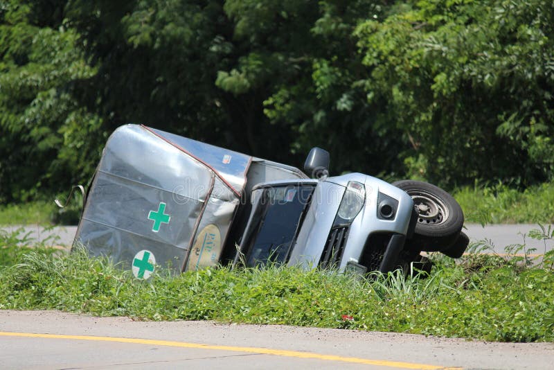 The State of a Decayed Car that Be Inoperable Thing. Editorial Image ...