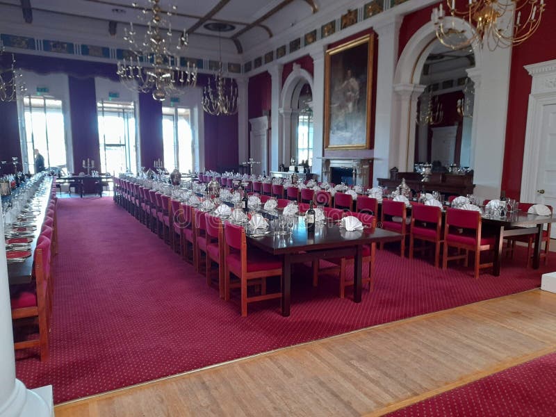 State Dinner Hall Layout editorial photography. Image of formal - 325534897