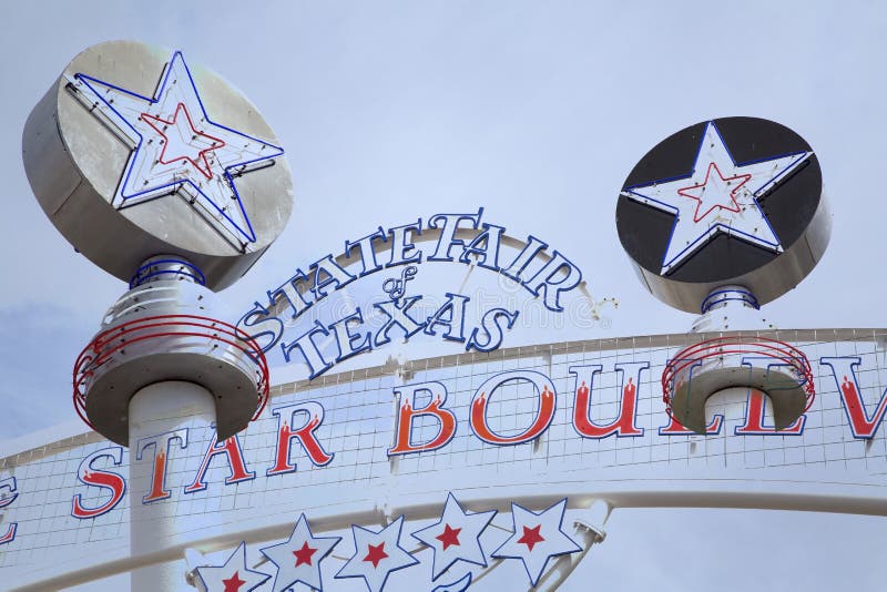 State Fair Texas stock image. Image of sign, park, landmarks - 60992455