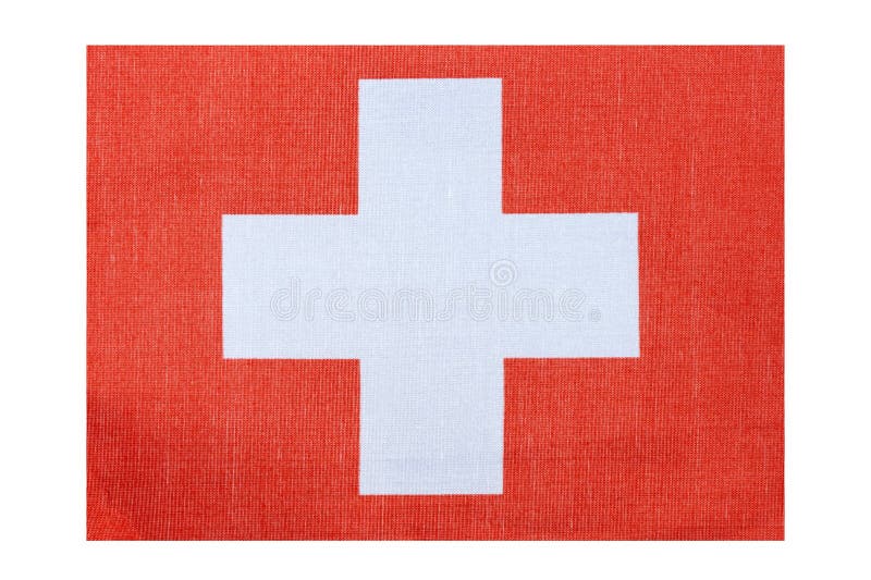 State Flag of the Country Switzerland, Isolate Stock Photo - Image of ...