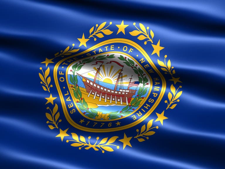 New England State Flag Stock Illustrations – 568 New England State Flag ...