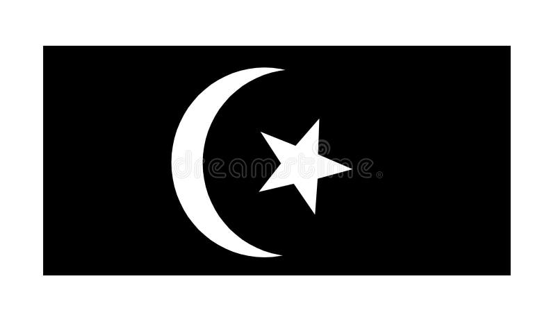 The State Flag of Terengganu in Peninsula Malaysia Stock Illustration ...