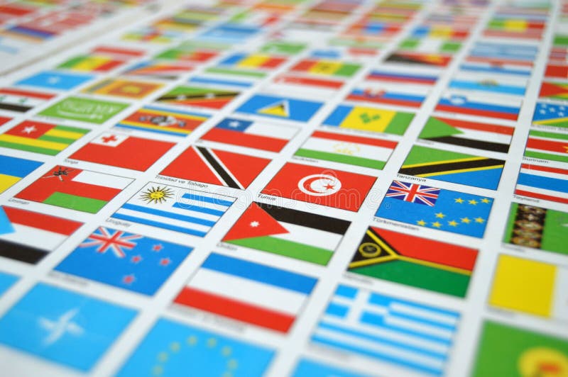 State Flags, World,state Flags, World Stock Image - Image of black ...