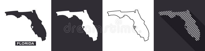 State of Florida. Map of Florida. United States of America Florida ...