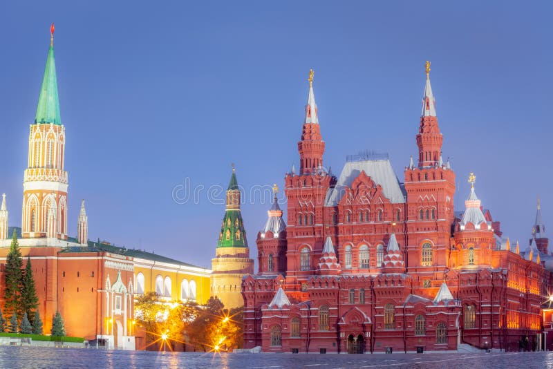 State Historical Museum and Kremlin at the Red Square, Moscow Stock ... State Historical Museum and Kremlin at the Red Square, Moscow Stock ...
