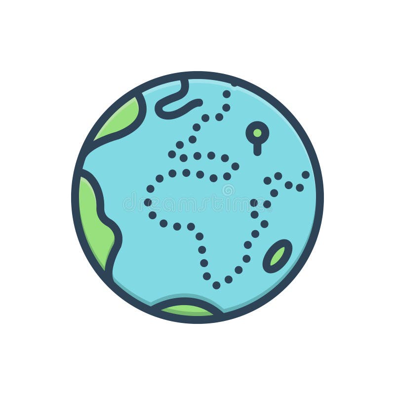 Color Illustration Icon for State, Kingdom and Dominion Stock ...