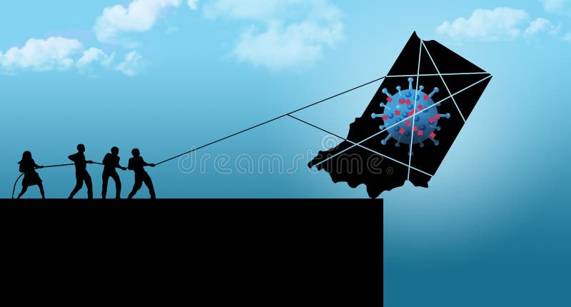 D People Pulling Rope Small Stock Illustrations – 2 D People Pulling ...