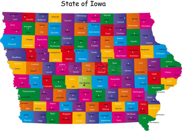 Iowa State Border Stock Illustrations – 1,246 Iowa State Border Stock ...