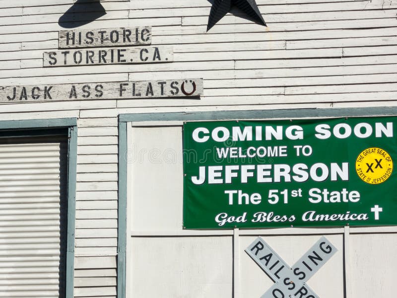 State of Jefferson stock photo. Image of house, front - 49573768