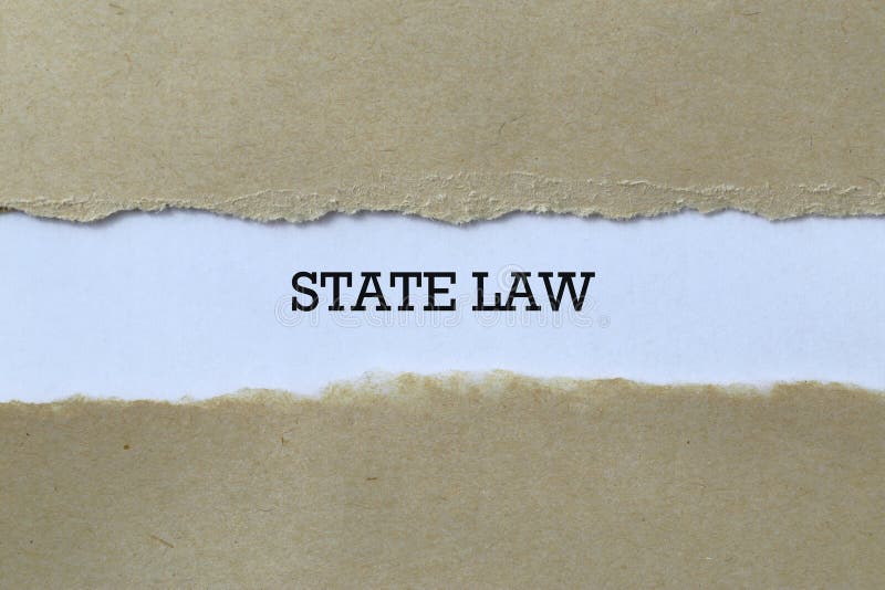 State law on paper stock photo. Image of decision, lawyer - 168091752