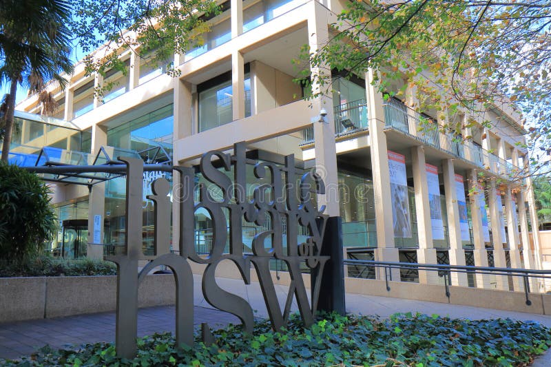 State Library NSW Sydney Australia Editorial Photo - Image of history ...