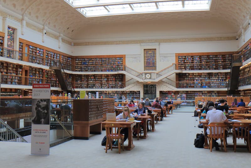 State Library NSW Sydney Australia Editorial Stock Photo - Image of ...
