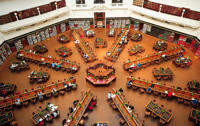 State Library of Victoria editorial stock image. Image of green - 191911014