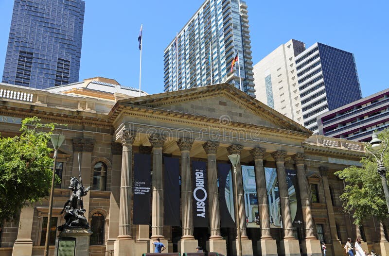 State Library Victoria editorial stock image. Image of travel - 204446019