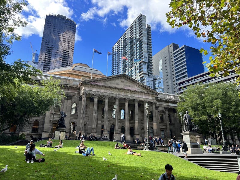 State Library of Victoria - Melbourne Editorial Stock Image - Image of ...