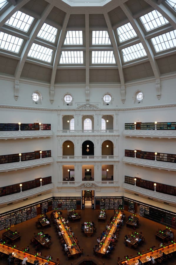 State Library of Victoria in Melbourne Editorial Image - Image of ...